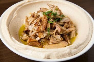 Creamy Chicken Hummus: A Flavorful Delight – Anatolia Restaurant